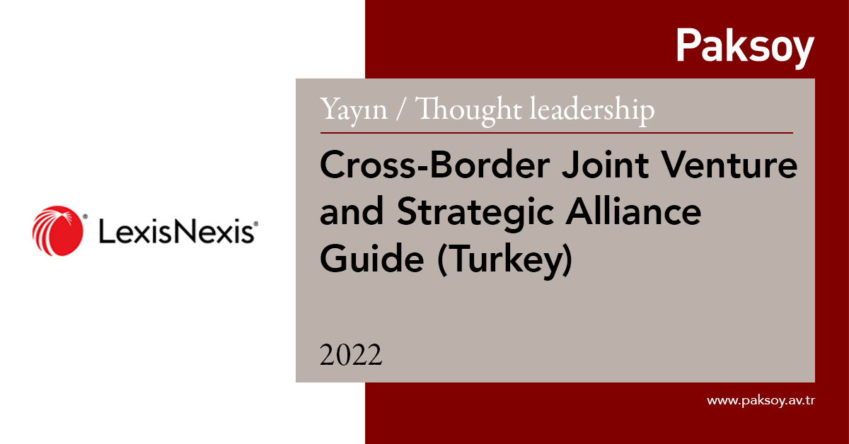 Cross-Border Joint Venture and Strategic Alliance Guide (Turkey ...