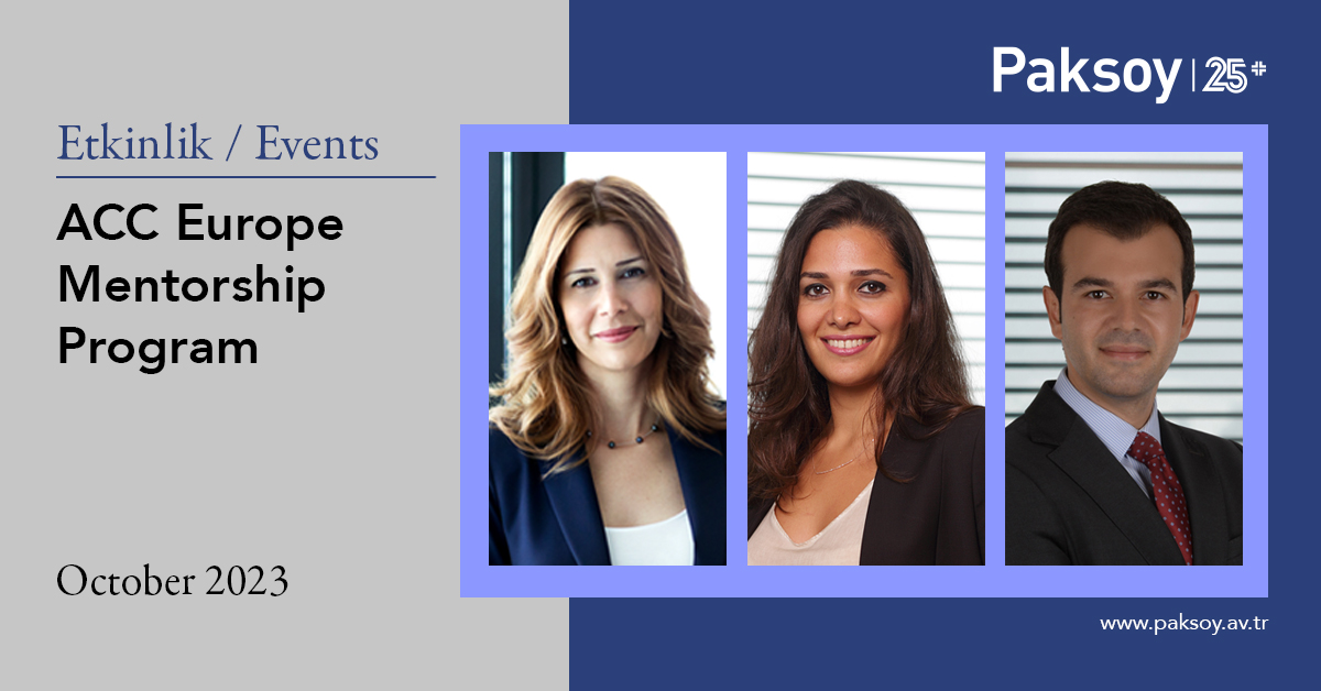 ACC Europe Mentorship Program | Paksoy Attorneys at Law
